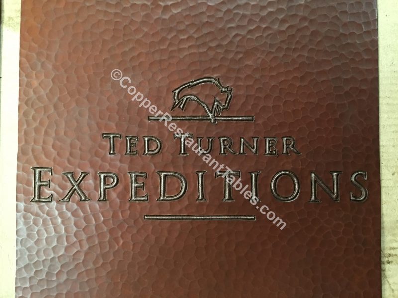 Motifs & Logos | Copper Restaurant Tables
