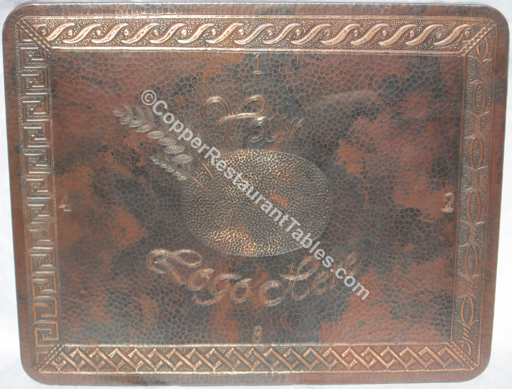 Custom Shape | Copper Restaurant Tables