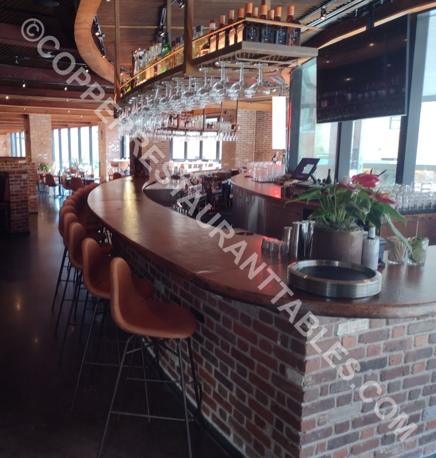 Copper Restaurant Table Tops An Elegant Option